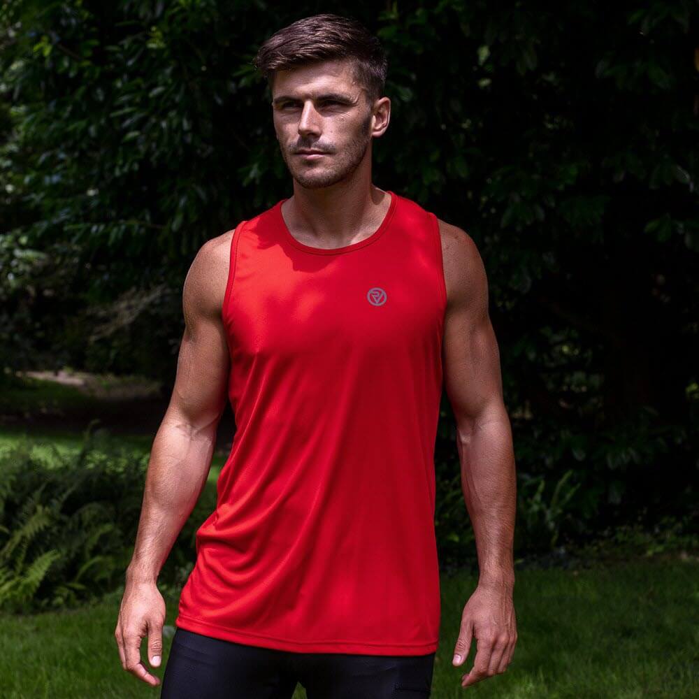 Mens Running Singlets by Proviz | Visible Runner Co